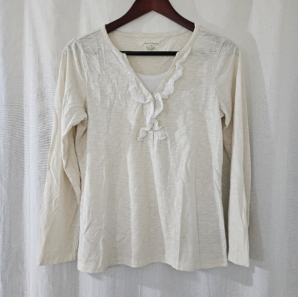 jason maxwell | Tops | Jason Maxwell Button Front Long Sleeve Shirt In ...